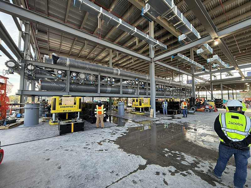 Inside the First 8-Leg JS250 Lift in USA - Engineered Rigging